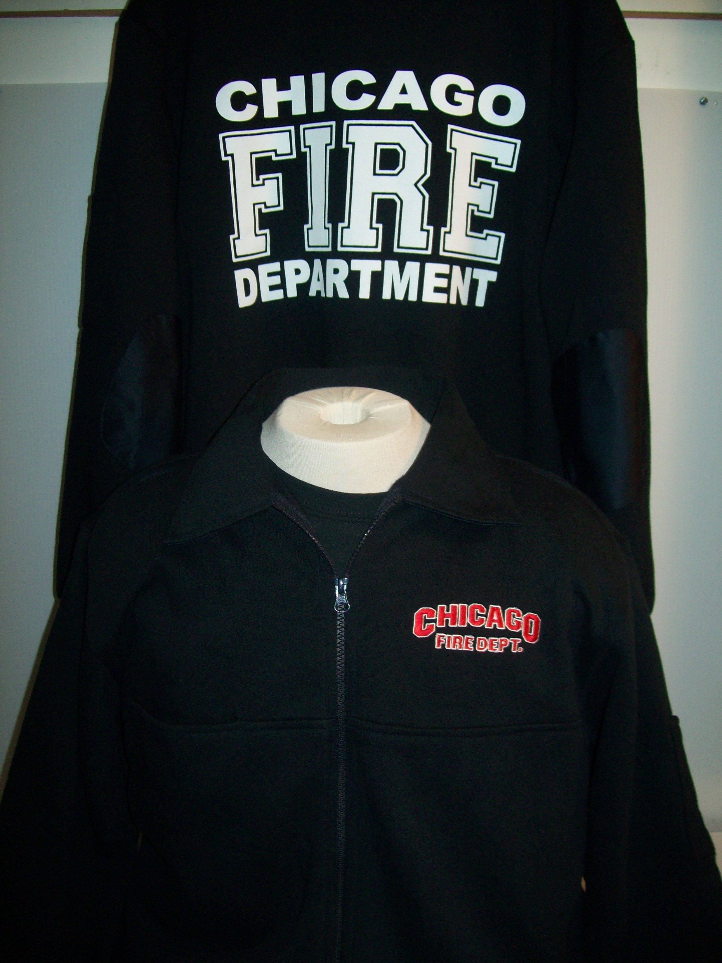 CFD Job Shirt Navy Full Zip – Shraders Goods